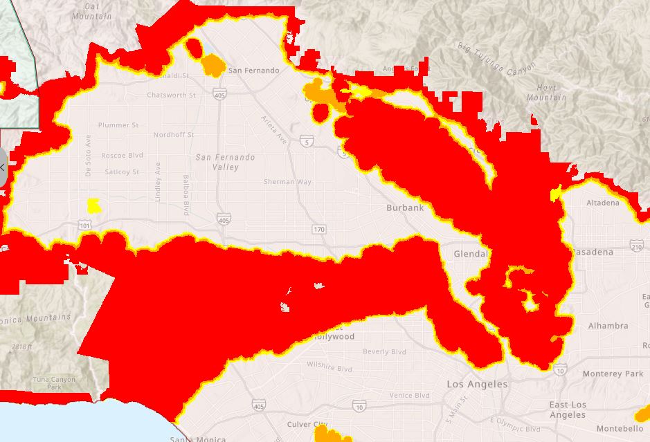 2025 CAL FIRE Fire Hazard Severity Zones Map Recommendation | Los Angeles Fire Department